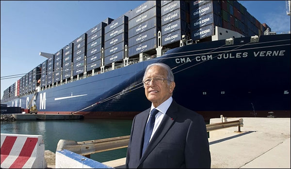 قصة نجاح أسد البحار جاك سعادة مؤسس شركة الحاويات CMA CGM